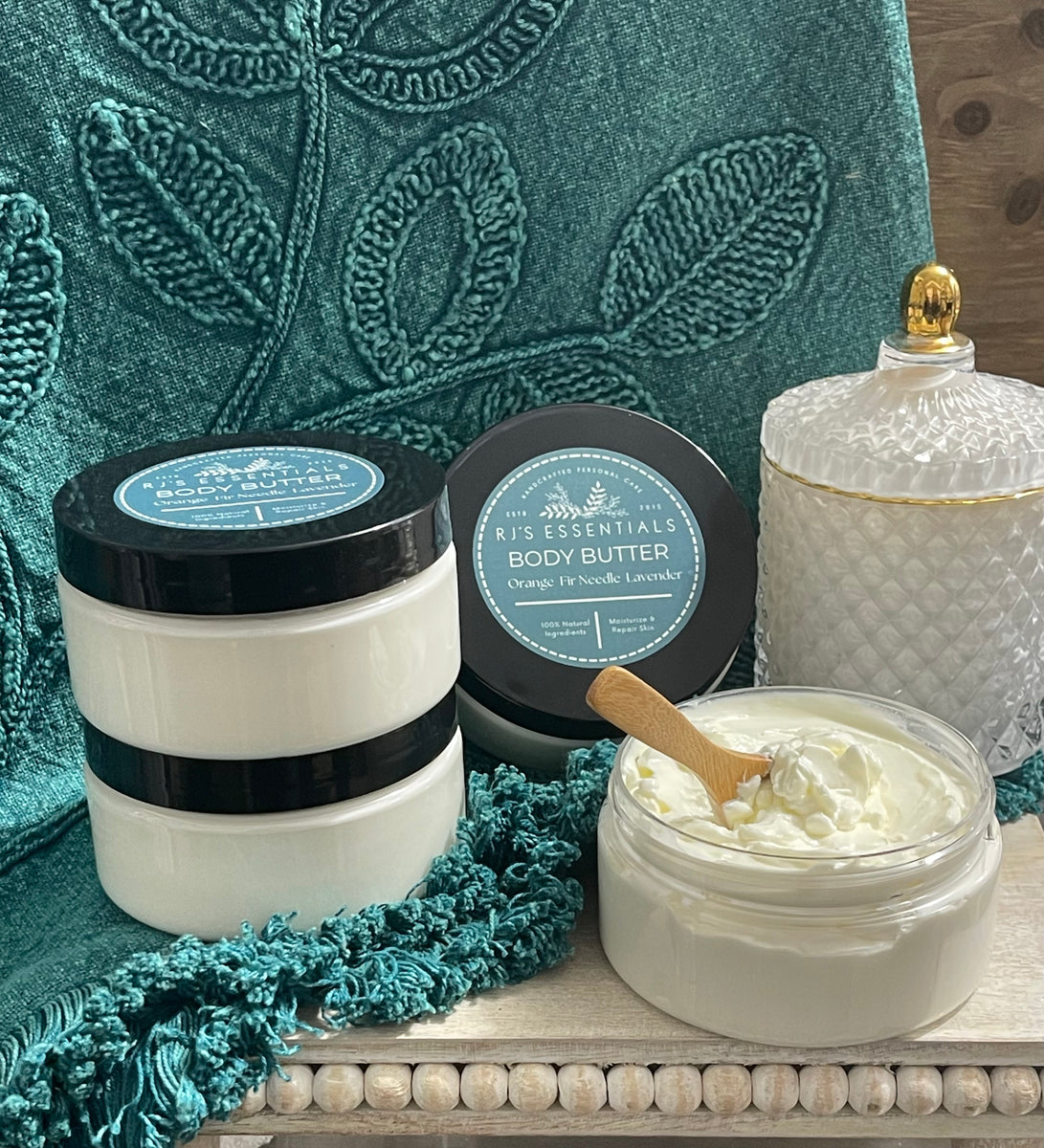 Body Butter Orange Fir Needle Lavender – RJ's Essentials